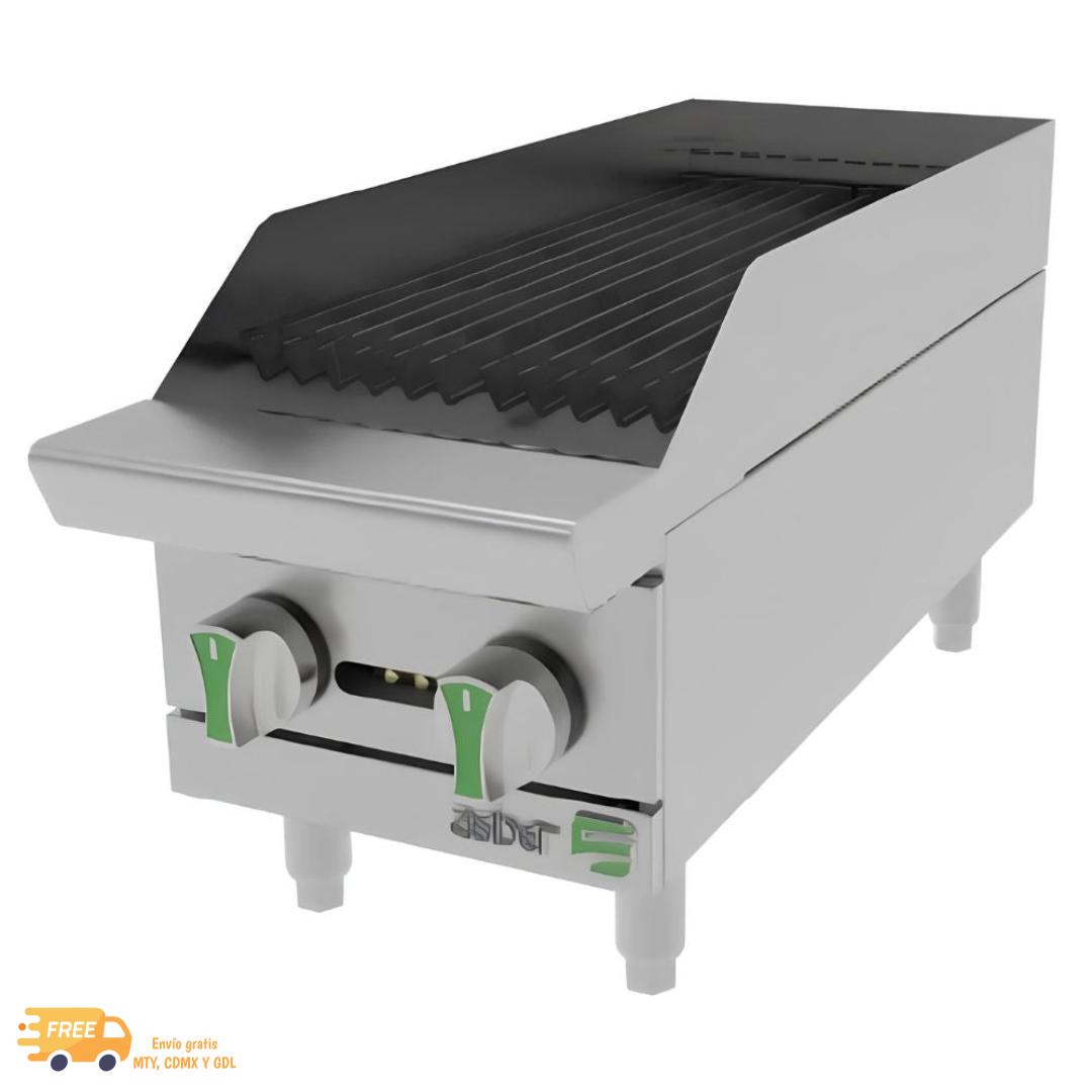 ASBER AERB 12 EM LPG ASADOR A GAS DE 2 QUEMADORES – ALAKARTA COCINAS ...